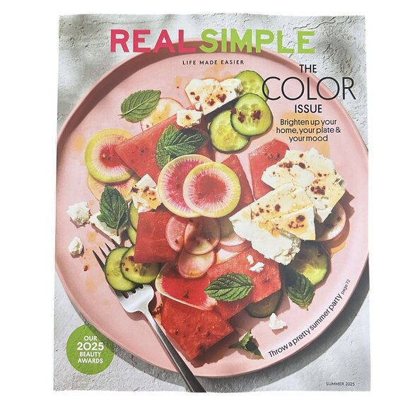 Real Simple | Office | Real Simple Magazine Summer 225 The Color Issue ...
